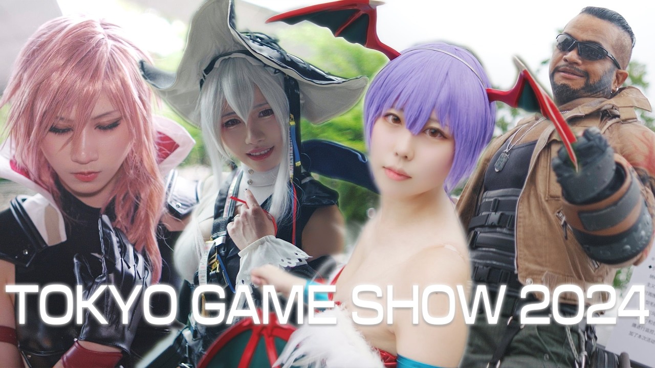 【水羽えとエロコスプレ動画】Tokyo Game Show 2024 Cosplay Music Video | Best TGS Cosplayers - コスプレ動画ランキングまとめ
